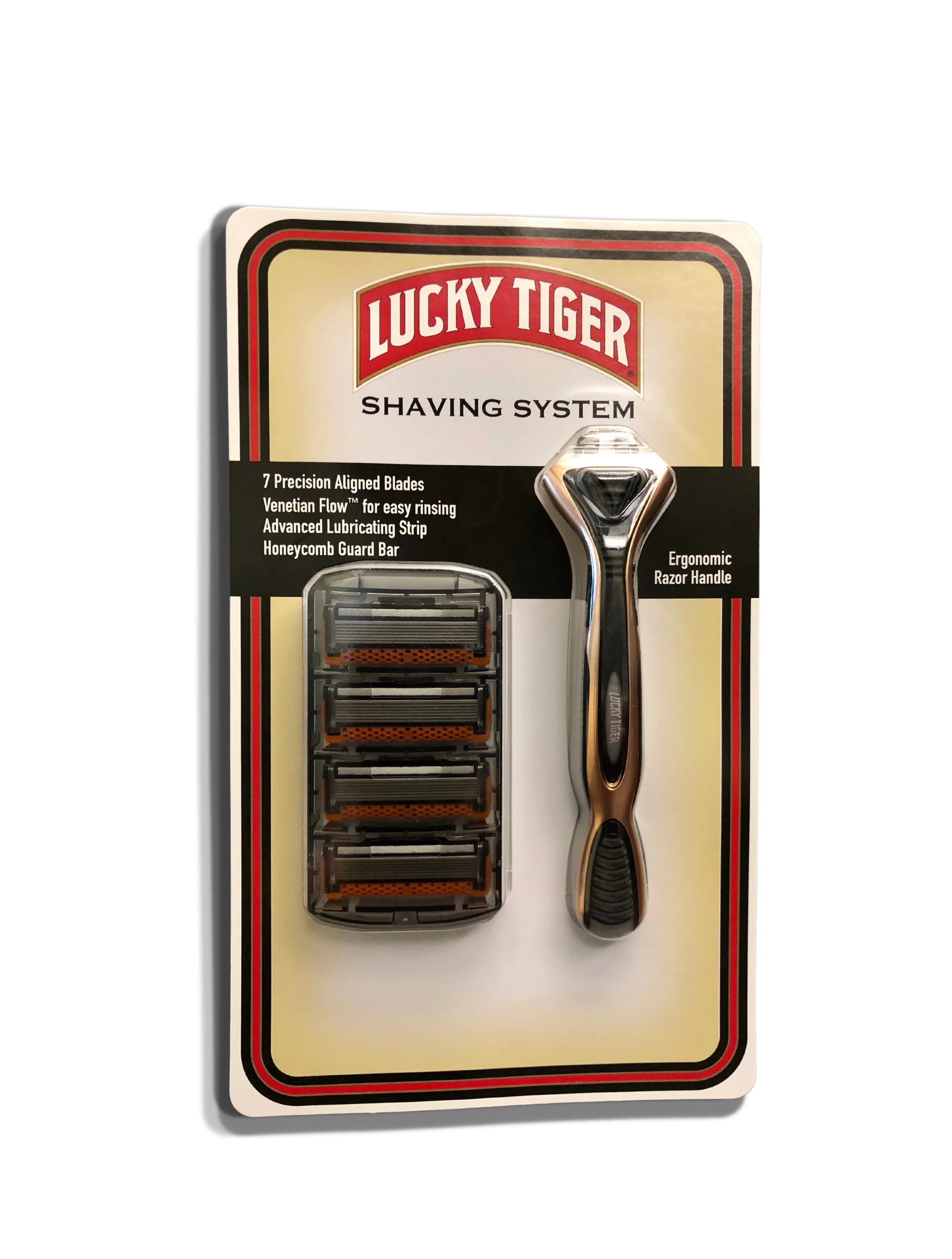 Lucky Tiger Shaving System Blades and Handle – Hair Barn Co LLC